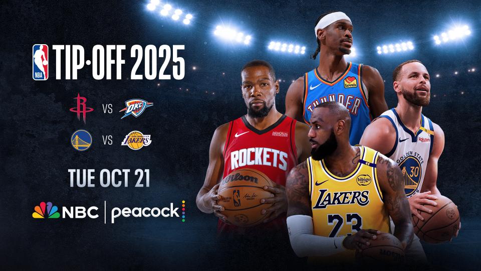 NBC Sports Unveils Full 2025–26 NBA Regular-Season Schedule, Featuring ...